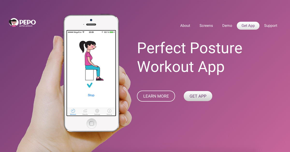 Perfect Posture Workout App